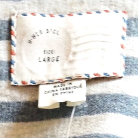 Anthropologie | Tops | 98 Anthropologie First Mate Top Large 1 12 Blue ...
